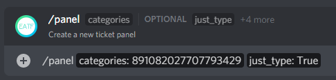 Discord Tickets - Create a panel
